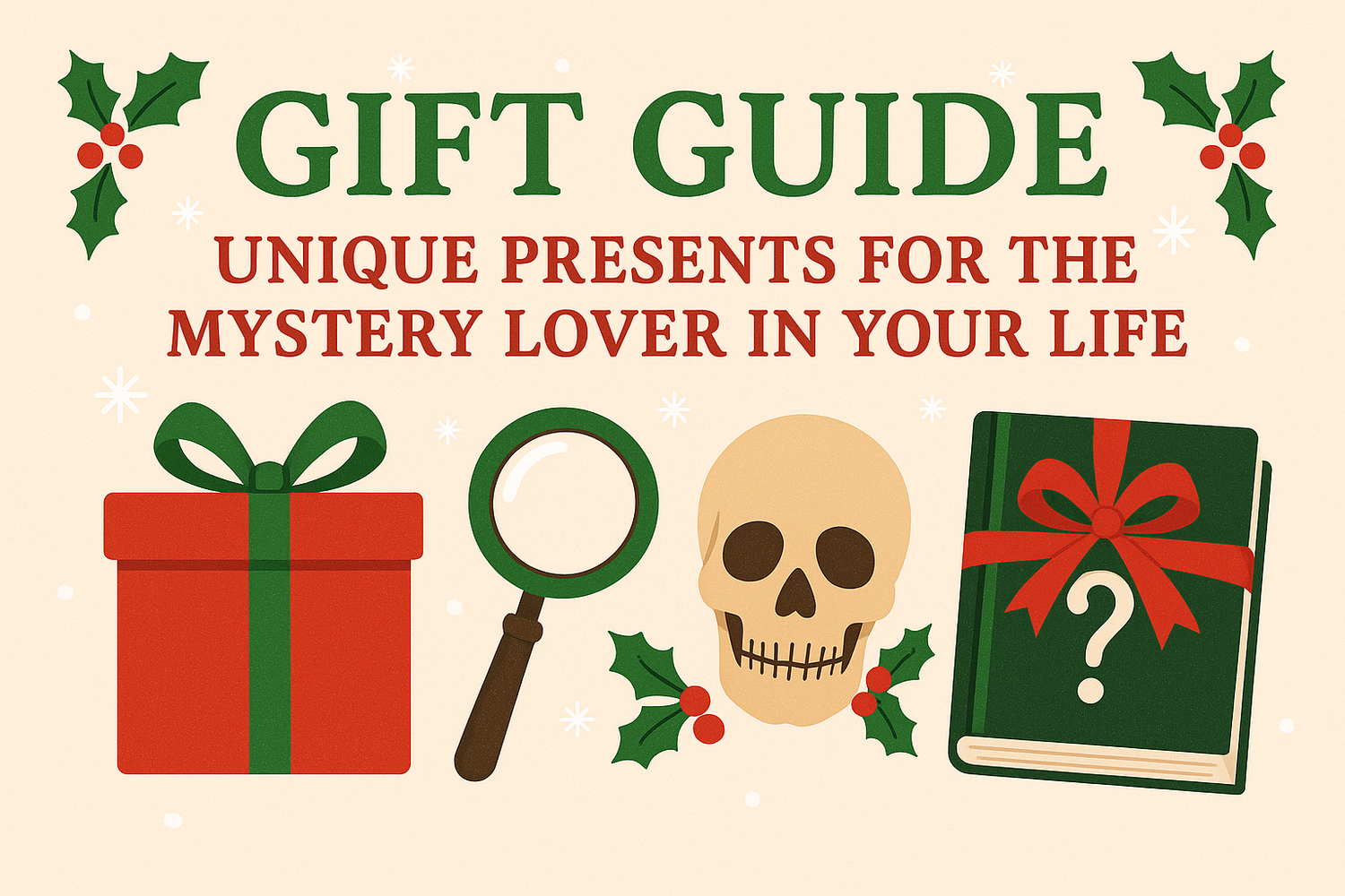 Gift Guide: Unique Presents for Mystery Lovers Who Have Everything ...